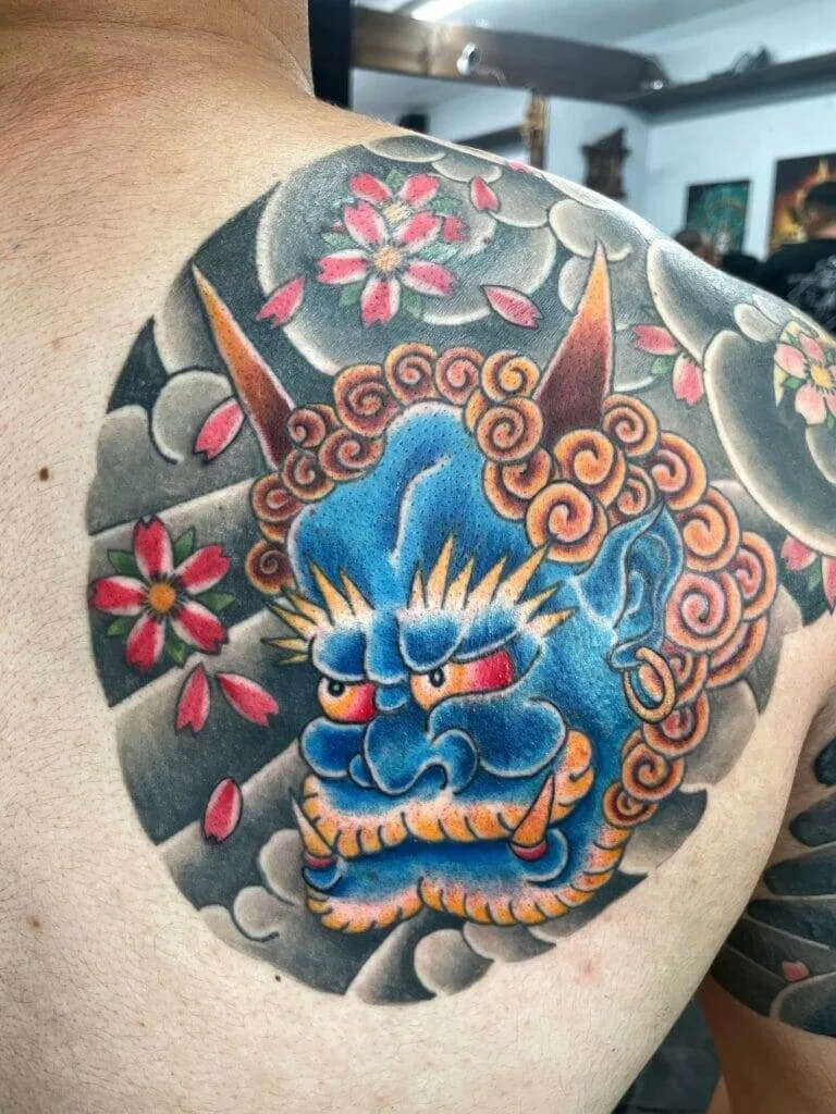 Japanese Samurai Tattoo Chest Detailed Samurai Tattoo Design | AI Art